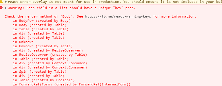 🐛[BUG]Each child in a list should have a unique "key" prop. · Issue #7783 · ant-design/ant ...