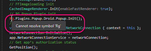 The type or namespace name 'Popup' does not exist in the namespace 'Rg.Plugins.Popup' · Issue ...