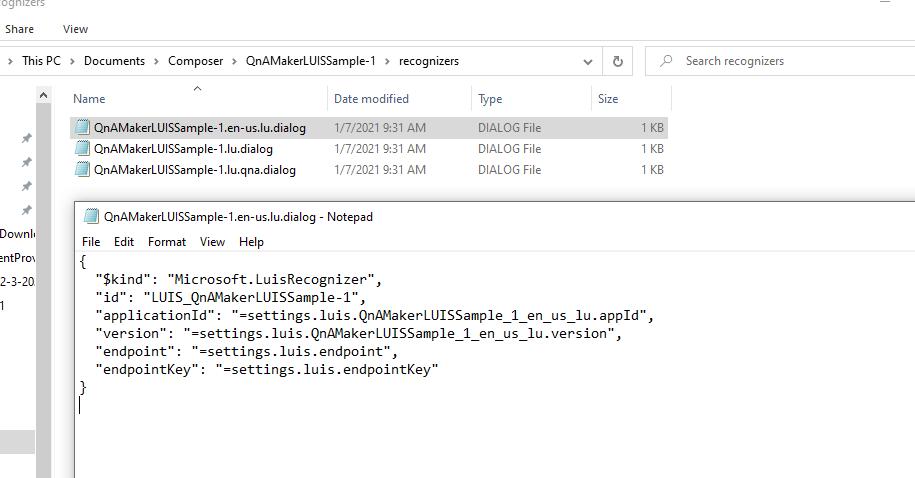 Bot published to Azure: "" is not a valid LUIS application id · Issue #5451 · microsoft ...