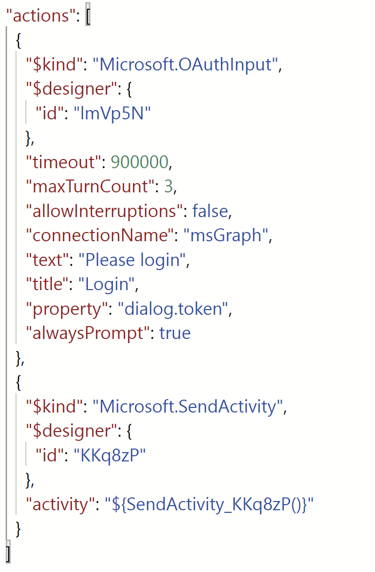 Authentication not working in Web Channel · Issue #3538 · microsoft/BotFramework-Composer · GitHub