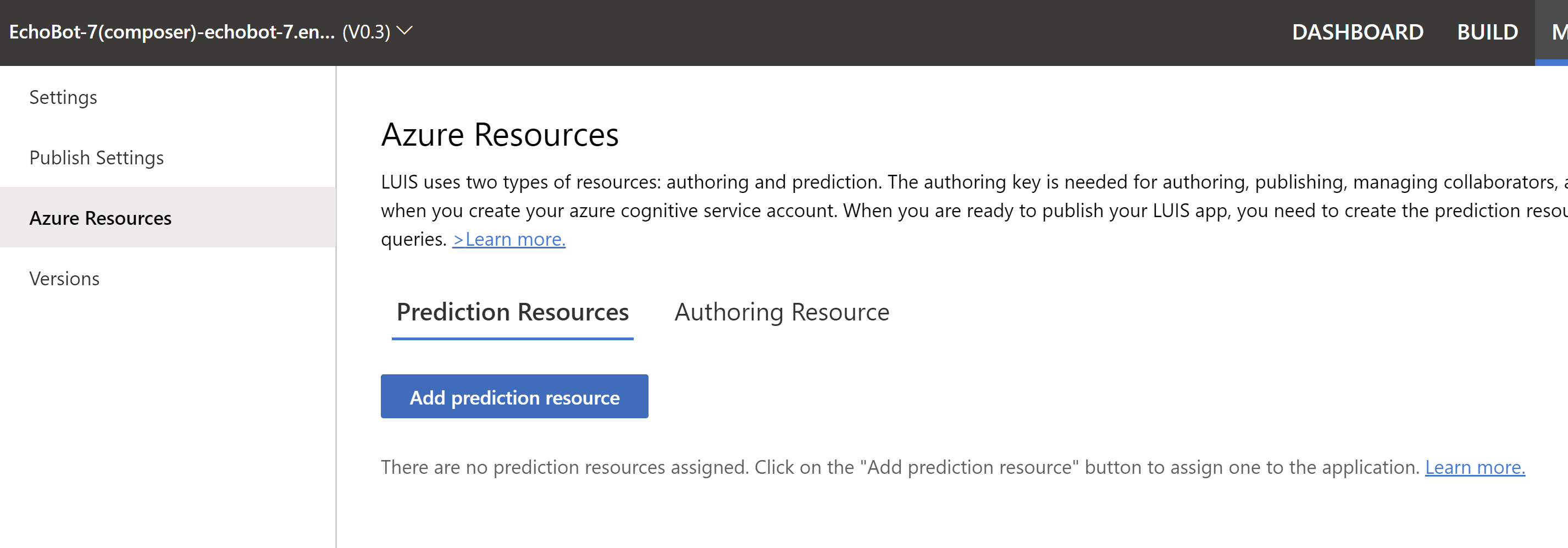Is there are possiblity of switching LUIS resources from authoring resources to prediction ...