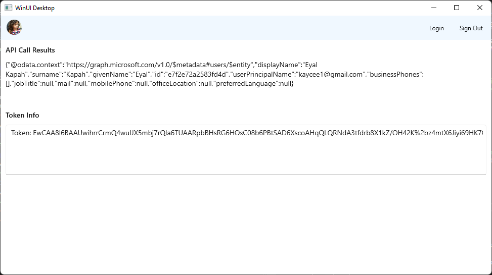 GitHub - eyalkapah/MsalLoginDemo: MSAL login in WinUI3