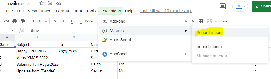 GitHub - WingsMaker/mailmerge: perform simple mailmerge using googlesheet with google app script