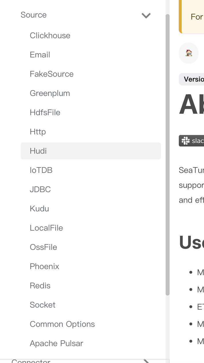 [Discuss][Doc] Unify some contents in source and sink connector documents · Issue #2612 · apache ...