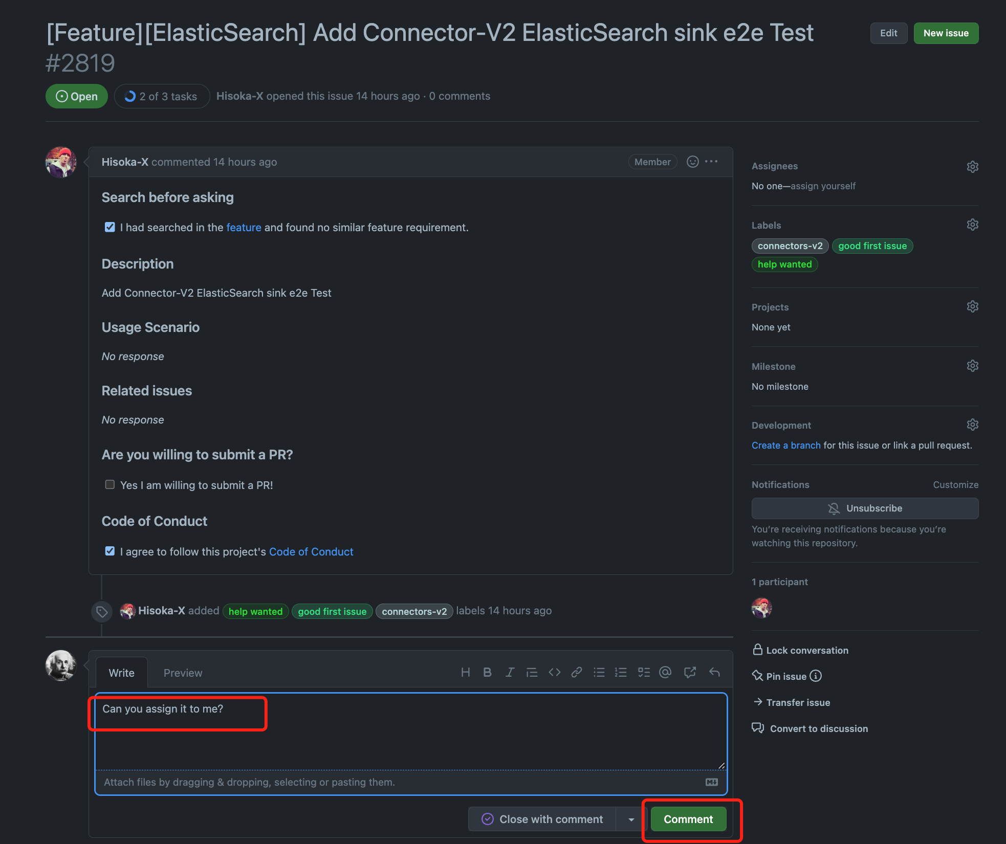 [Good First Issues] How to complete the first contribution · Issue #2828 · apache/seatunnel · GitHub