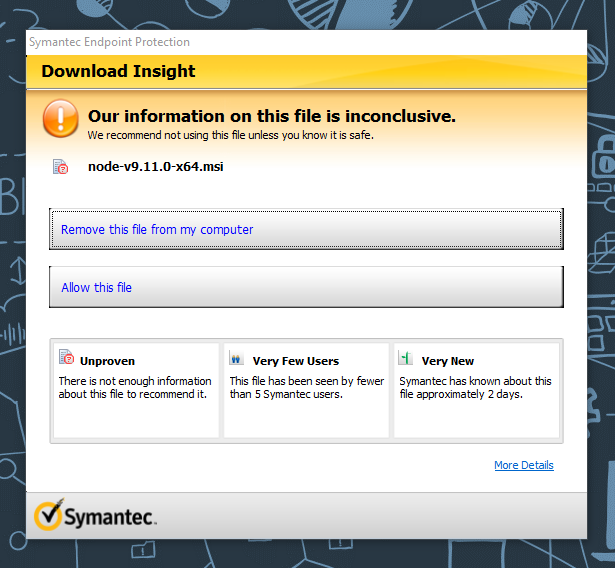Nodejs 911 Msi Installer X64 Broken 11 Mb Instead Of 16 Mb As In Version 9101 · Issue