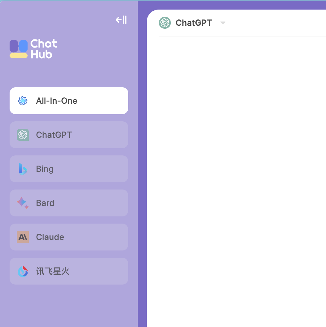 这个灰色背景 太丑了，建议恢复到以前的 紫色背景 · Issue #412 · chathub-dev/chathub · GitHub