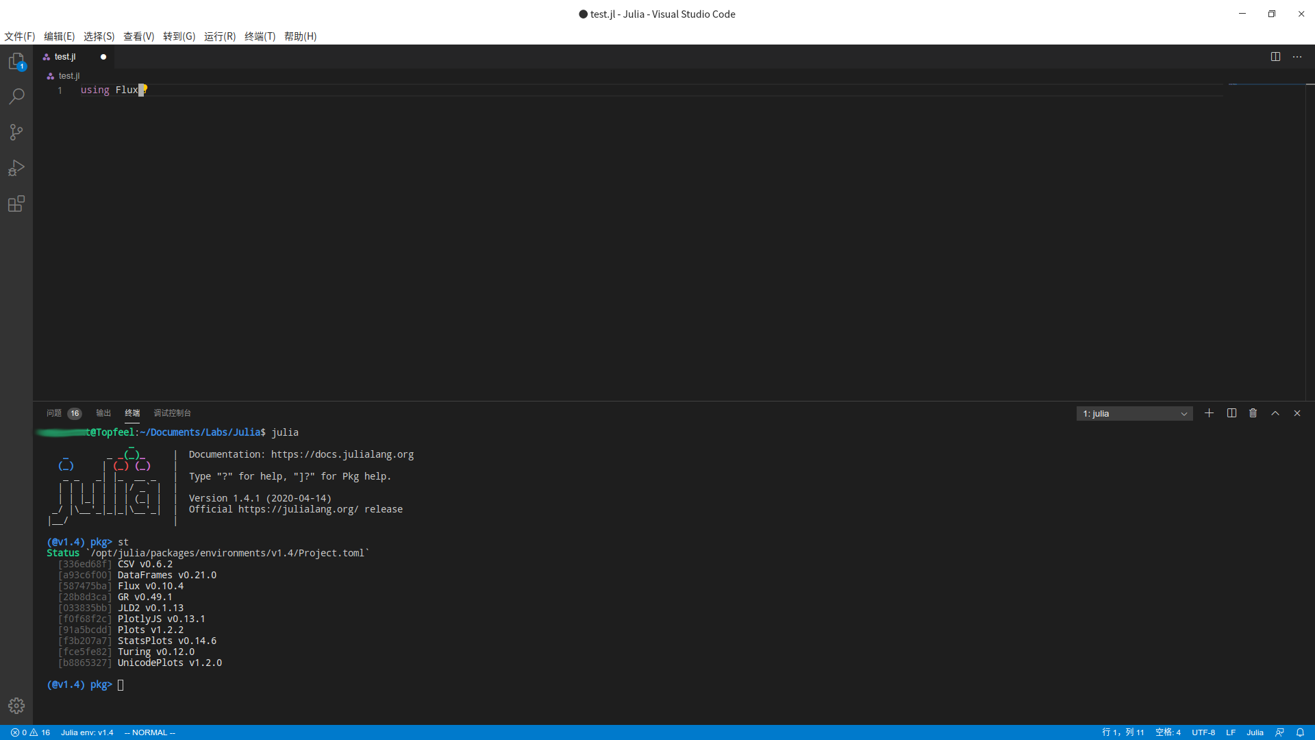 Cannot Find Installed Packages! · Issue #1174 · julia-vscode/julia-vscode · GitHub