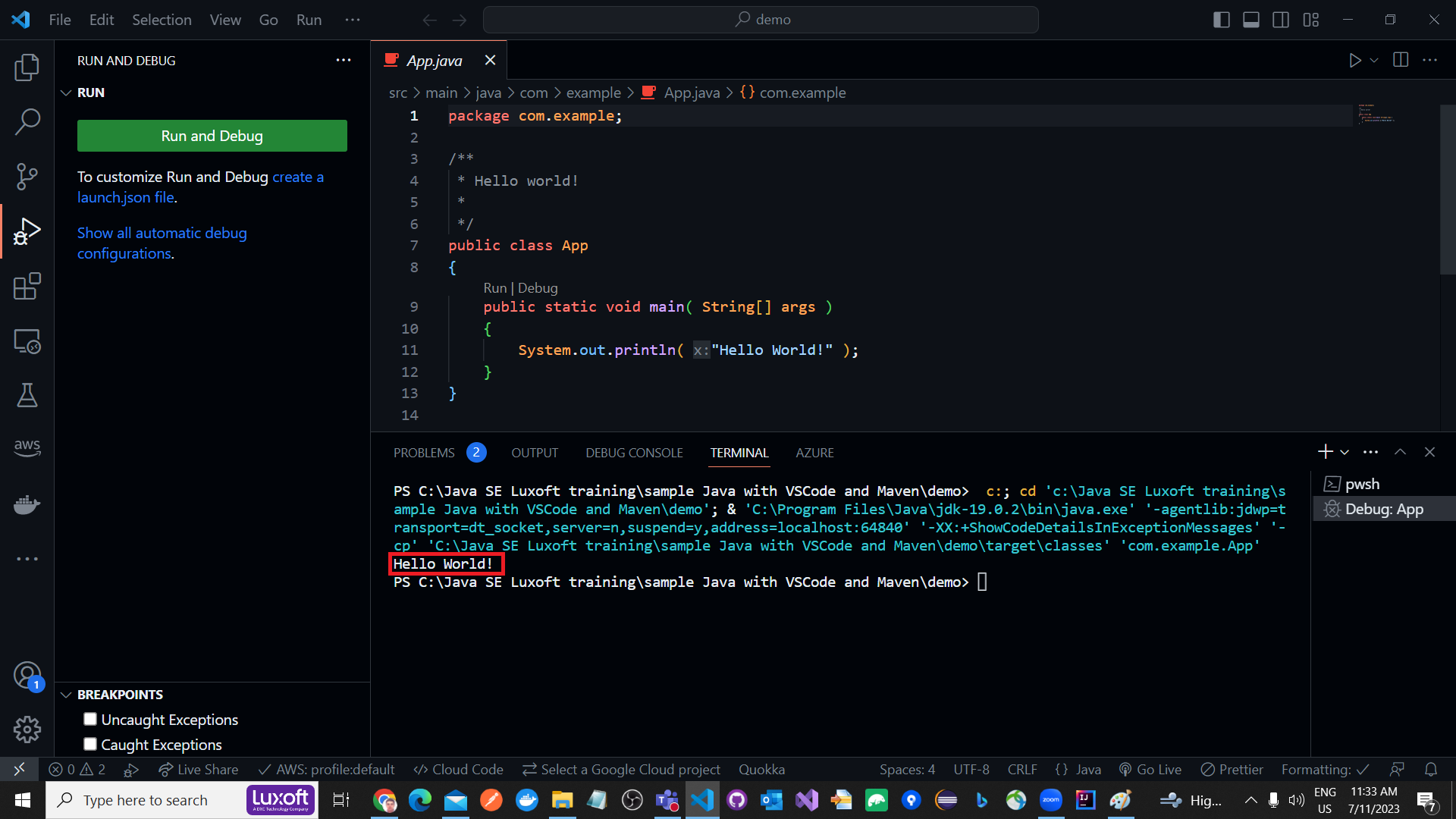 Github Luiscoco Javase Sample5 New Java Project With Maven In Vscode Javase Sample15 New Java