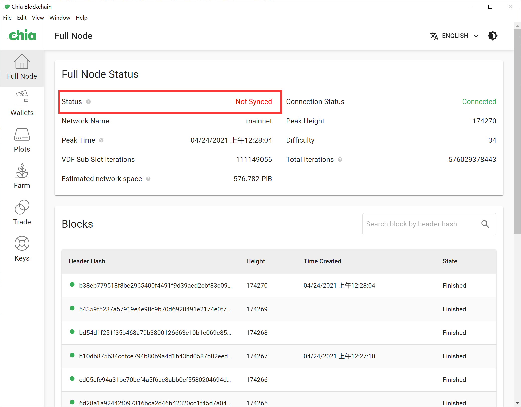 [BUG] · Issue #2530 · Chia-Network/chia-blockchain · GitHub