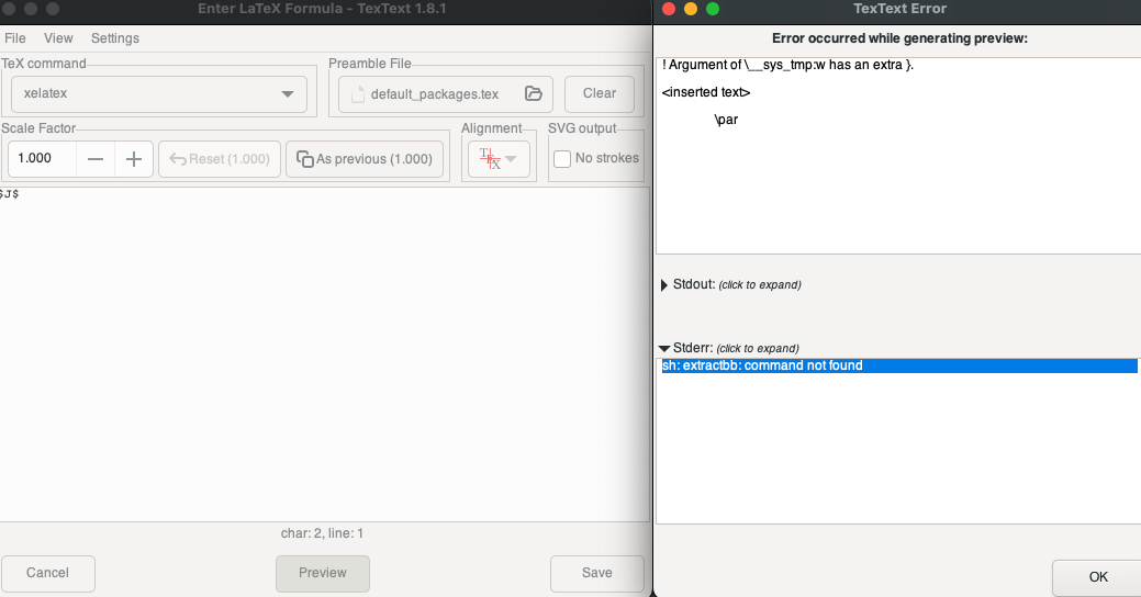 MacOS: textext cannot find "extractbb" · Issue #356 · textext/textext · GitHub