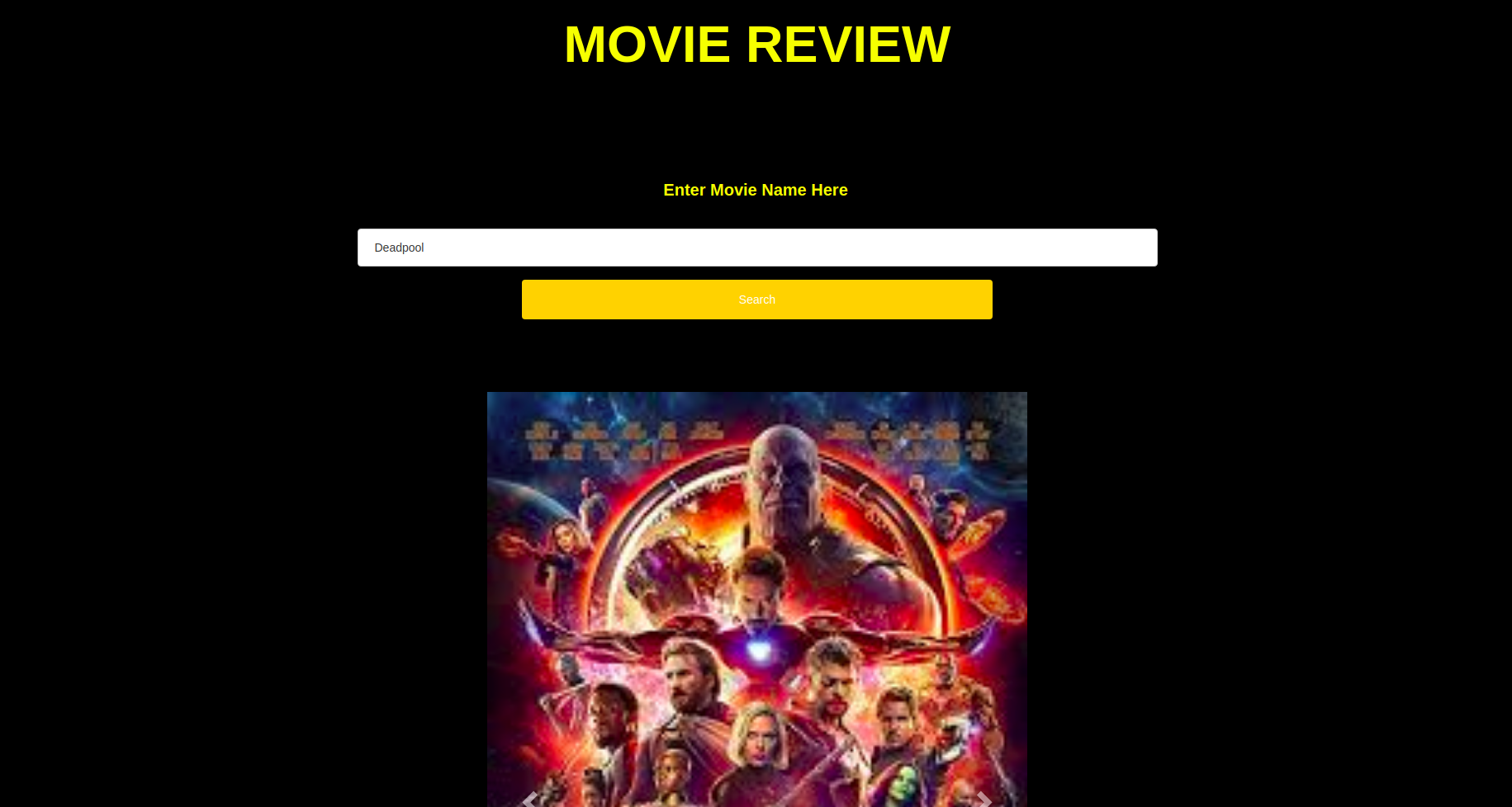 GitHub - Jinay98/Movie-Review-Sentiment-Analyser: A Website developed ...