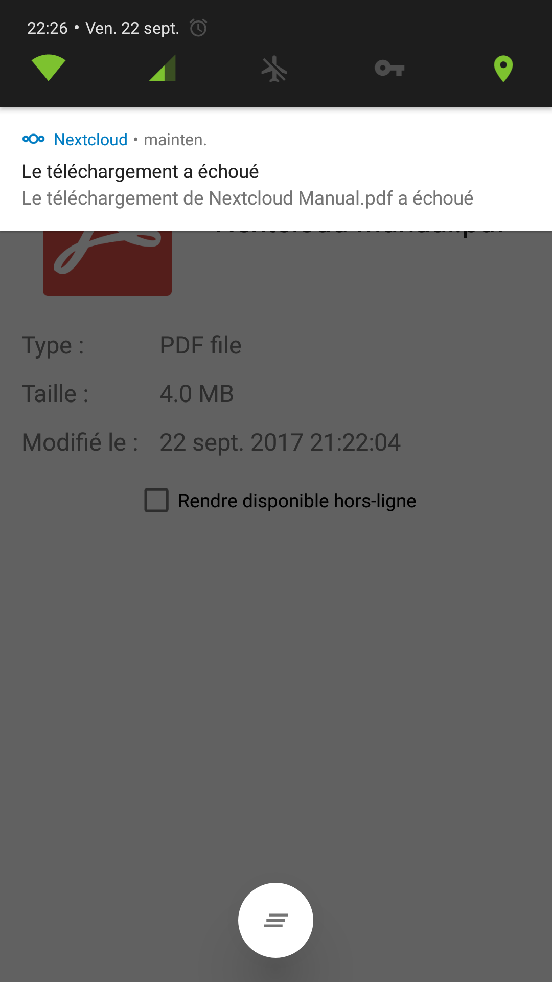 Can't download files · Issue #1579 · nextcloud/android · GitHub
