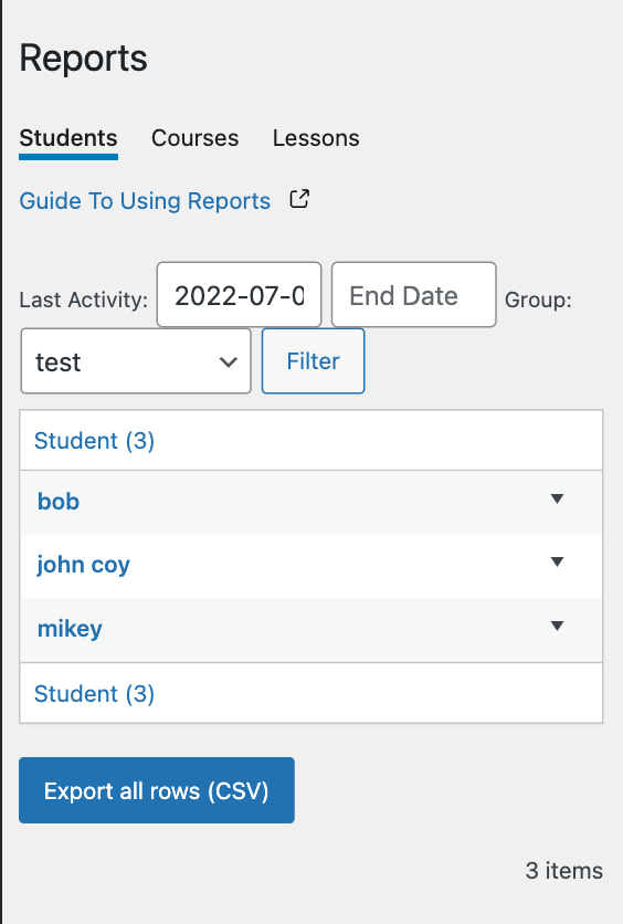 Fix Reports Ui Issues On Mobile · Issue 5375 · Automattic Sensei · Github