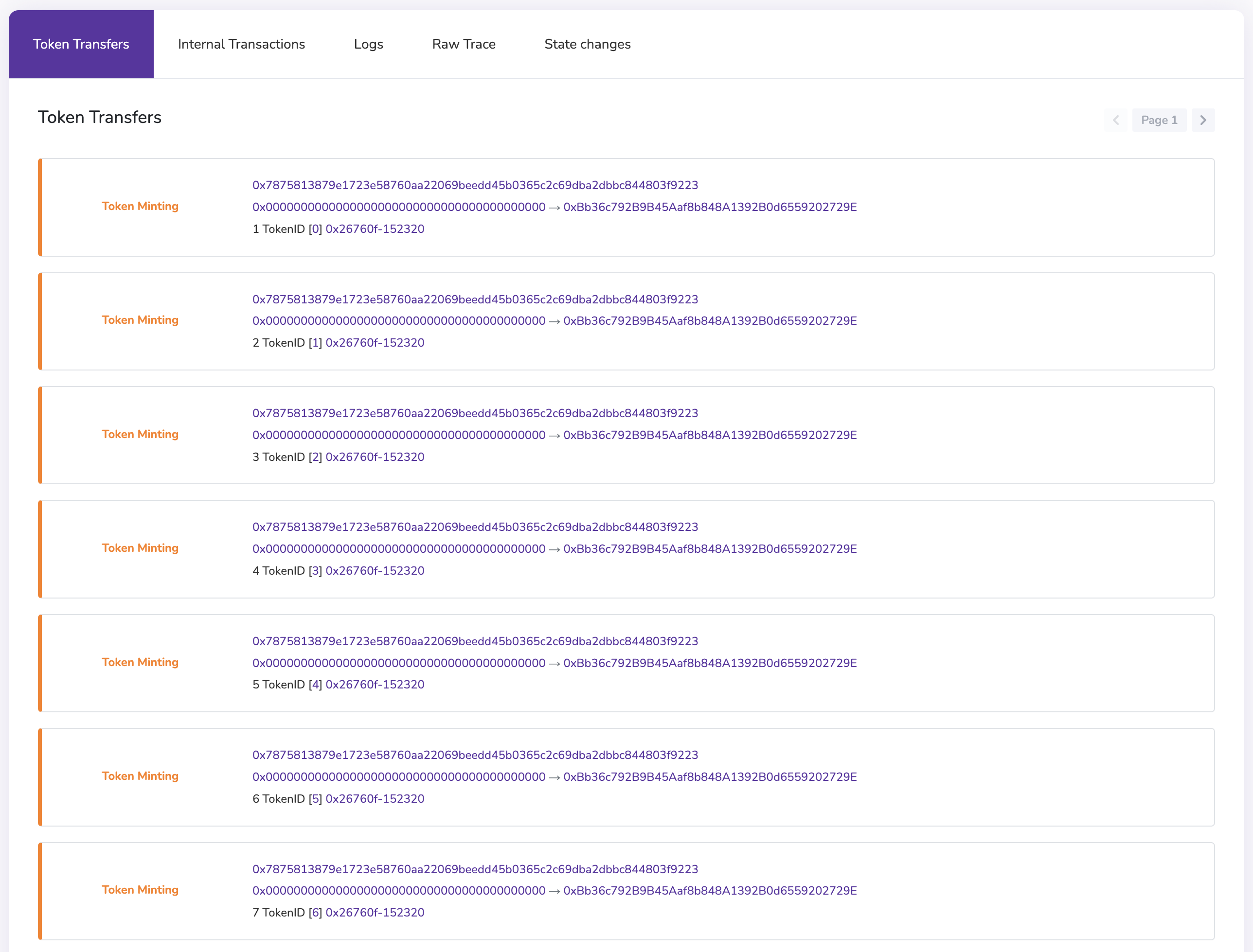 Incorrect Count For Erc 1155 Token Transfers · Issue 6404 · Blockscout Blockscout · Github
