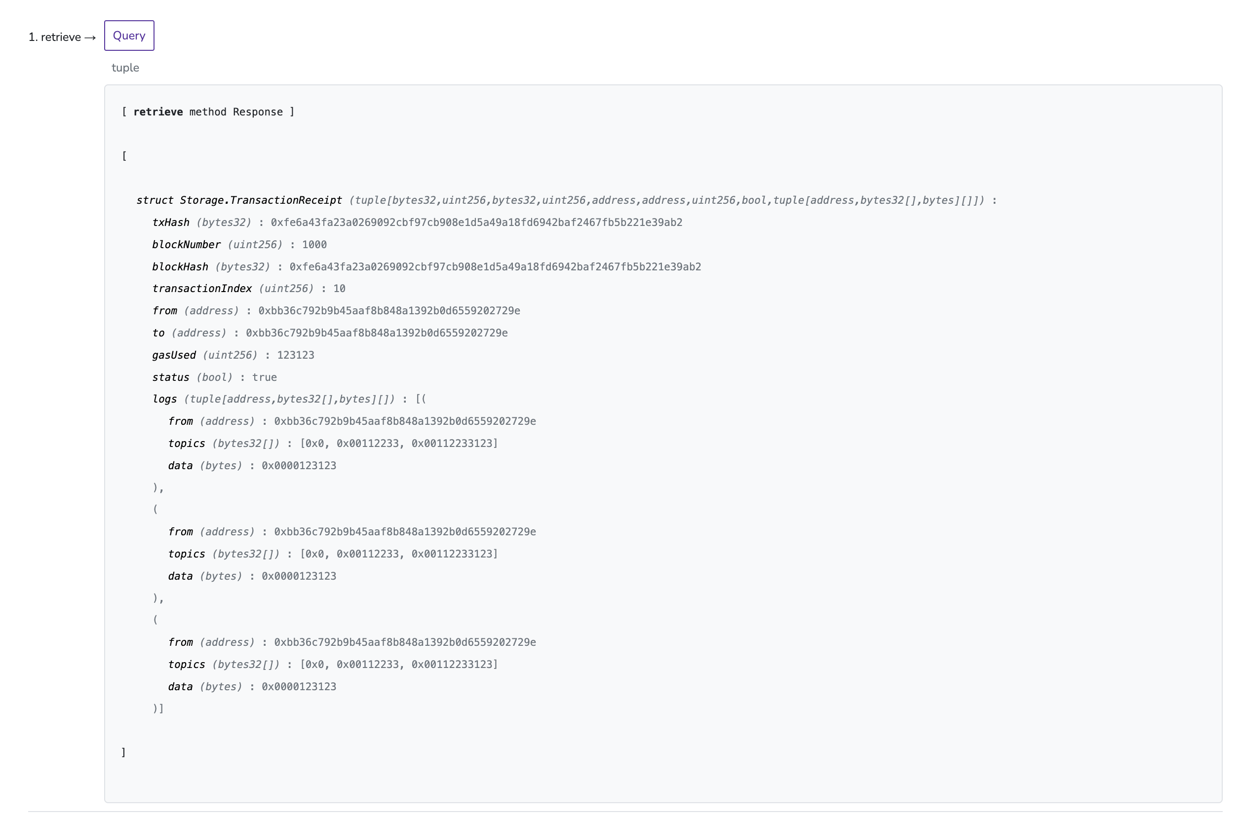 Empty Response For Read Only Function In Case Of Complex Output · Issue 7479 · Blockscout 