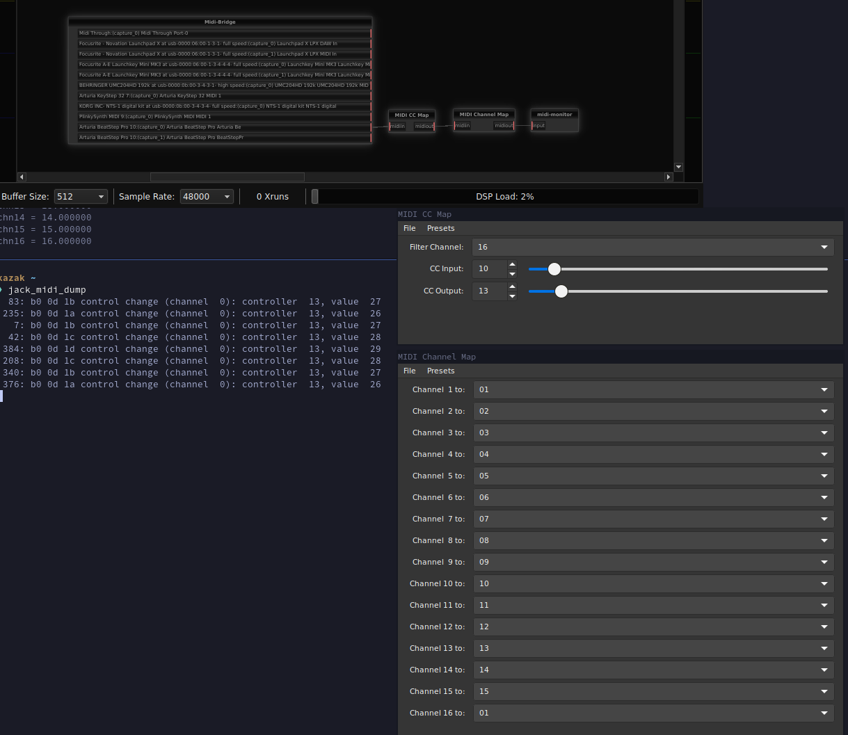 CC Map not working when loaded within Carla · Issue #1812 · falkTX/Carla · GitHub
