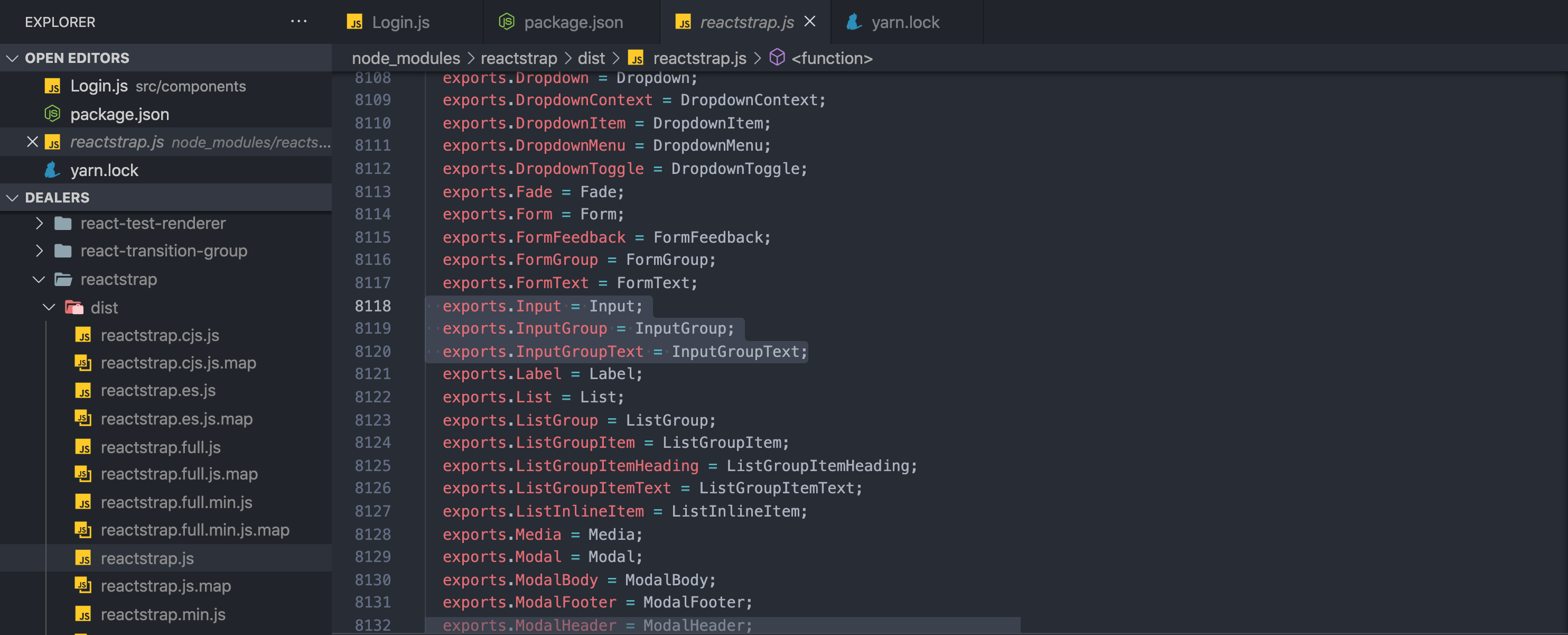 InputGroupAddon not found in 9.0.0-0 release · Issue #2171 · reactstrap/reactstrap · GitHub