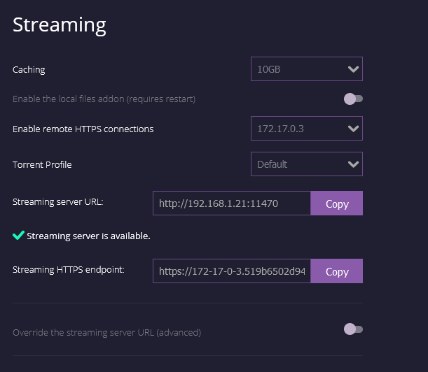 Choose the ip address · Issue #10 · Stremio/server-docker · GitHub