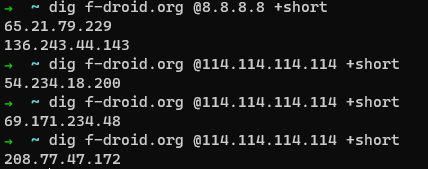 f-droid.org 出现大面积 DNS 污染 · Issue #2416 · gfwlist/gfwlist · GitHub
