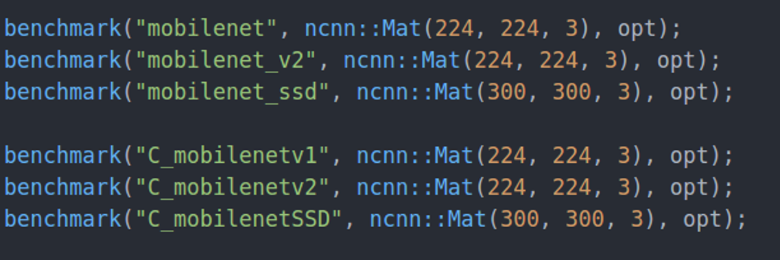 自己的模型生成了param和bin，但是无法跑benchmark · Issue #1834 · Tencent/ncnn · GitHub