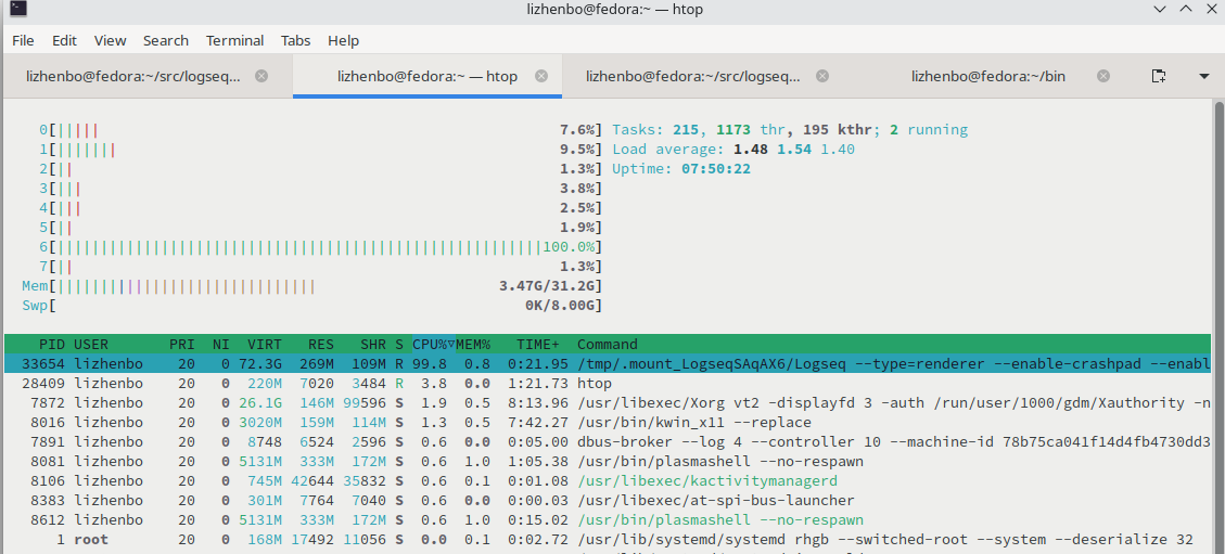 0.5.4 CPU usage high (100%+) · Issue #3466 · logseq/logseq · GitHub