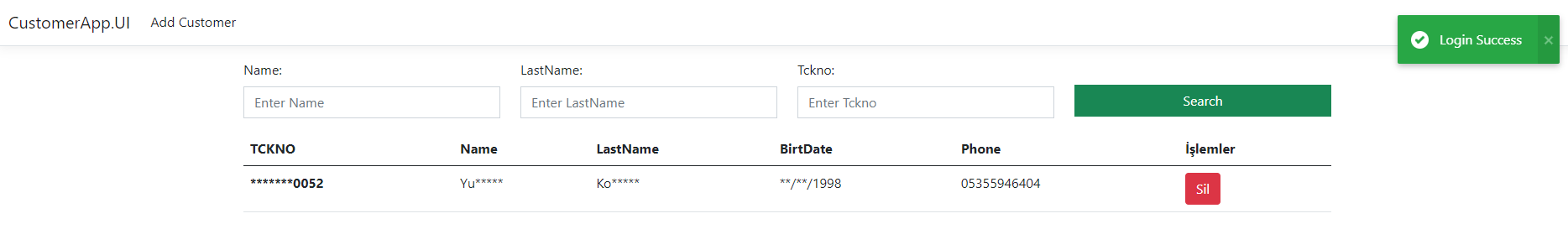 GitHub - yusufkorucu/CustomerApp-ApiandUI: .net 7 api and mvc ui