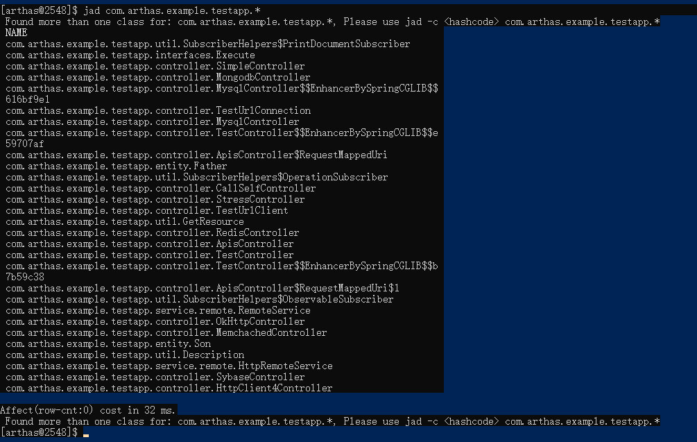 jad的一个小小的显示问题 · Issue #1767 · alibaba/arthas · GitHub