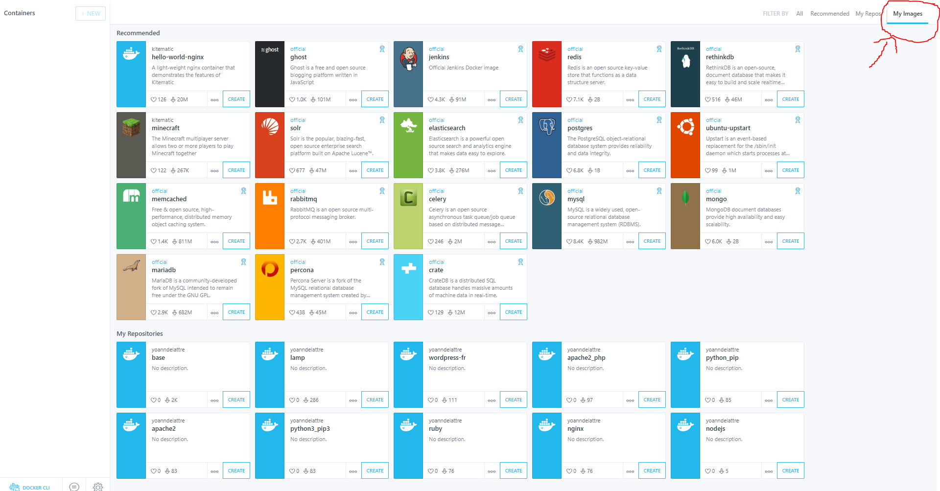 Problem With Displaying Images · Issue 5077 · Docker Kitematic · Github
