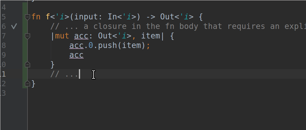 False Positive Needlesslifetimes · Issue 3541 · Intellij Rustintellij Rust · Github 