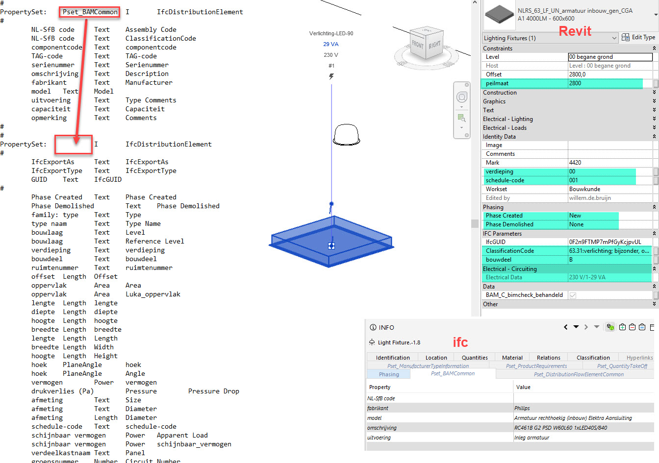 Custom Pset properties not visible in IFC with 19.4.1 · Issue #224 · Autodesk/revit-ifc · GitHub