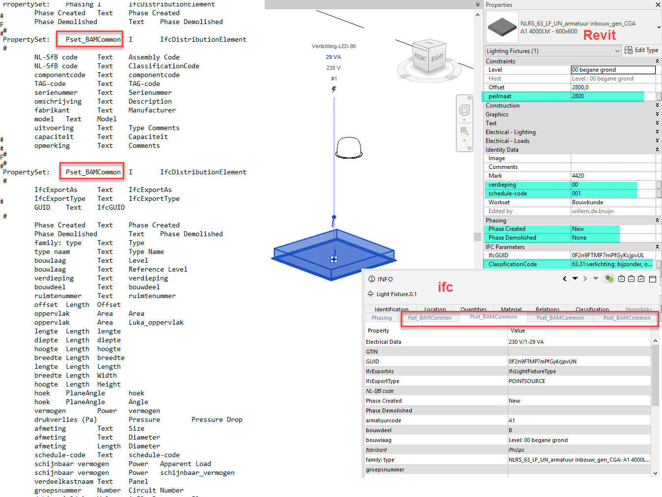 Custom Pset properties not visible in IFC with 19.4.1 · Issue #224 · Autodesk/revit-ifc · GitHub