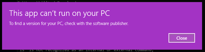 Windows Executable won't run on 64bit windows · Issue #2554 · mikf ...