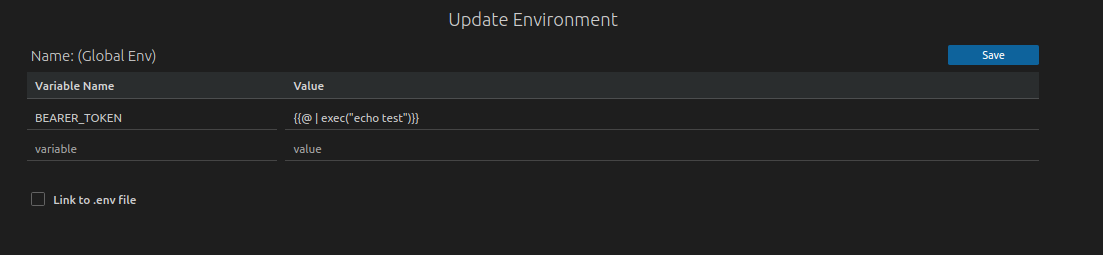 Set command output as variable. · Issue #942 · thunderclient/thunder-client-support · GitHub