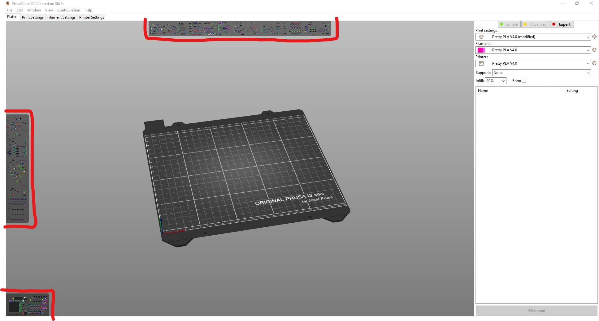 PrusaSlicer 2.0 - Plater Icons Not Visible on Dual Monitors · Issue ...