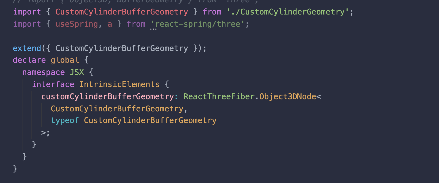 accessing the methods of extended component is not possible! · Issue ...