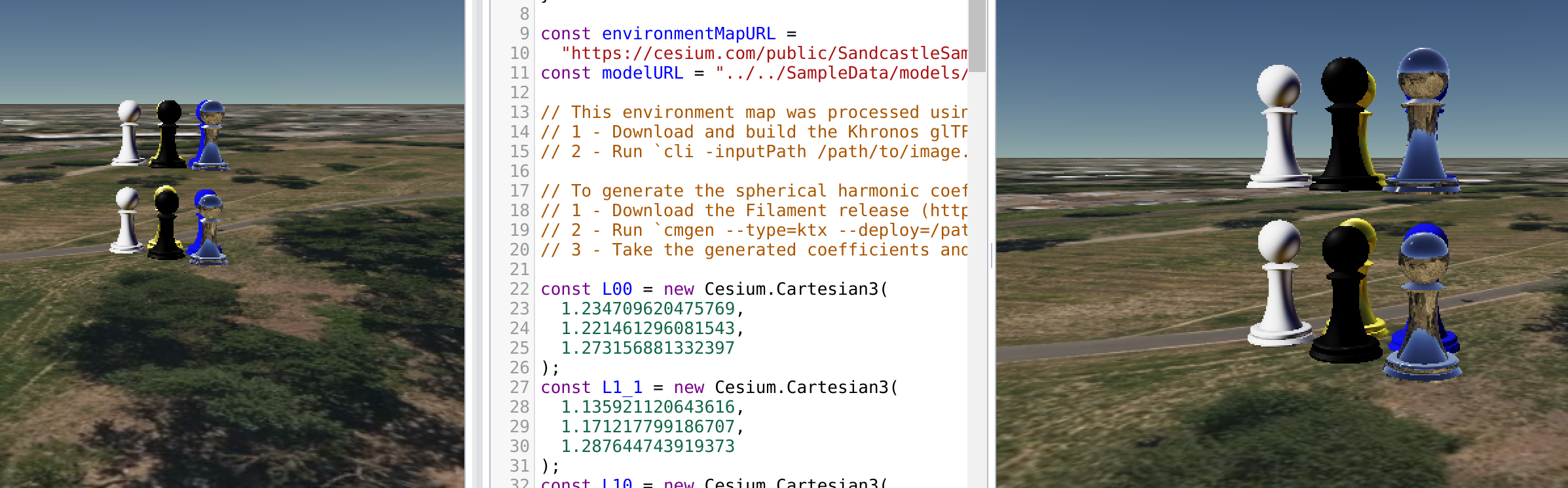 Bounding spheres in `ModelExperimental` are larger and less accurate than `Model` · Issue #10244 ...