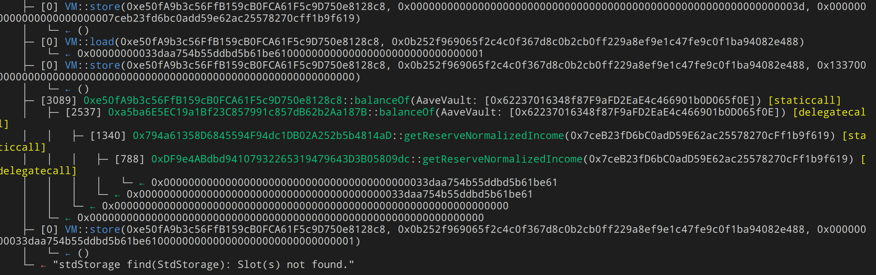 `deal` function compatible with aave-tokens · Issue #3324 · foundry-rs/foundry · GitHub