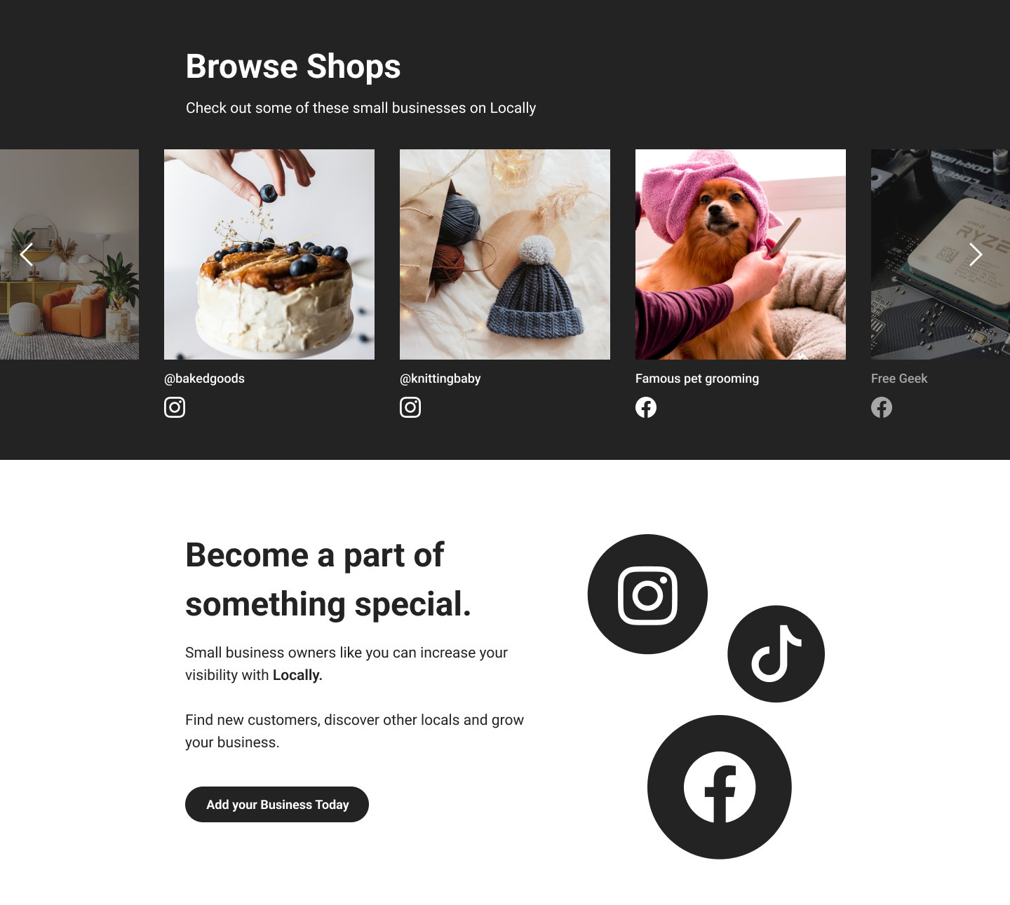 GitHub - ashychiu/locally-social-media-directory