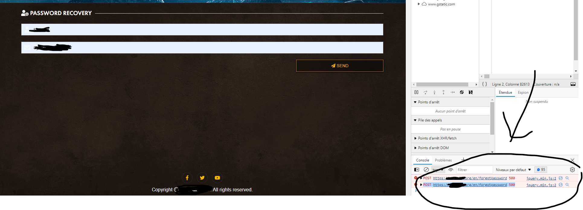 [Bug Report]: POST https://xxxx.org/en/forgotpassword 500 · Issue #84 · WoW-CMS/BlizzCMS · GitHub