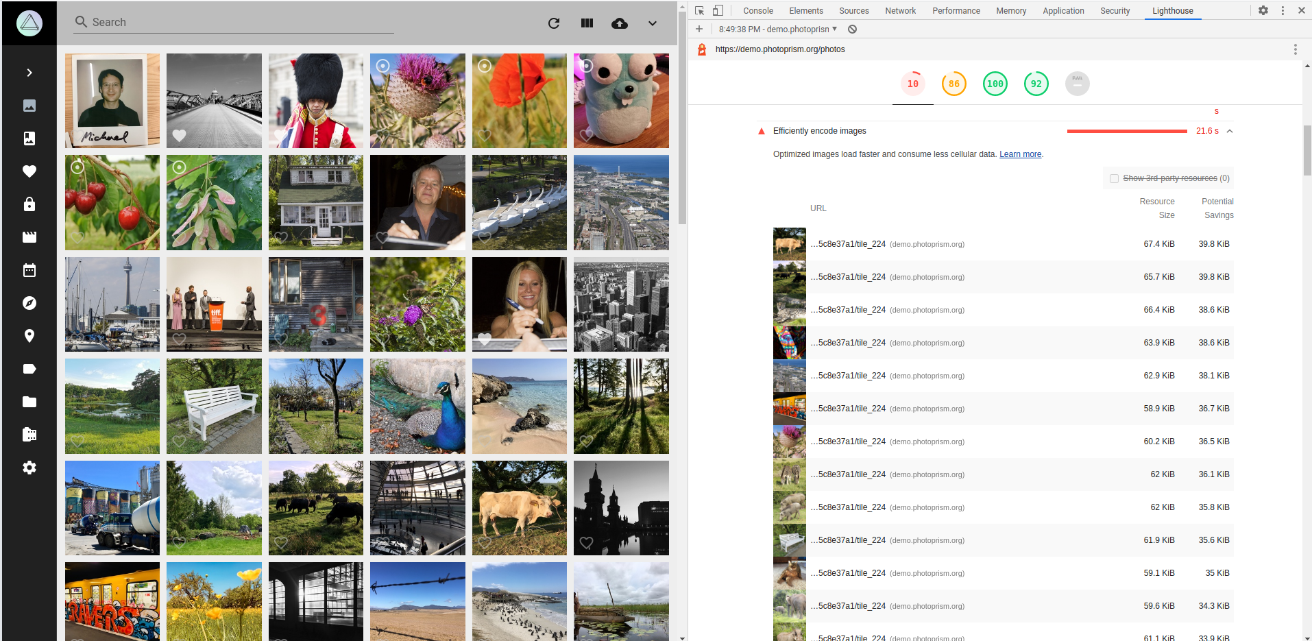 Thumbnails: consider whether to change default jpeg quality · Issue ...