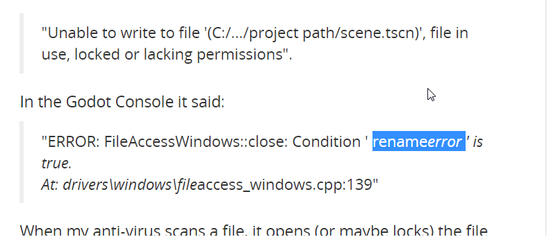 QA: Backend parsing problem for comments. · Issue #4 · godotengine ...