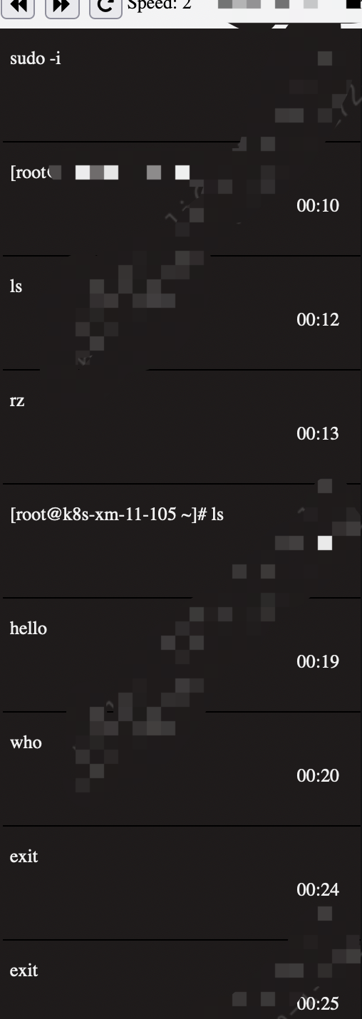 [Bug] 升级jumpserver v2.25.2版本 xshell间隔30s左右，使用rz传输文件之后，后续当前session使用的命令 录像缺失，命令历史缺失 · Issue #8798 ...
