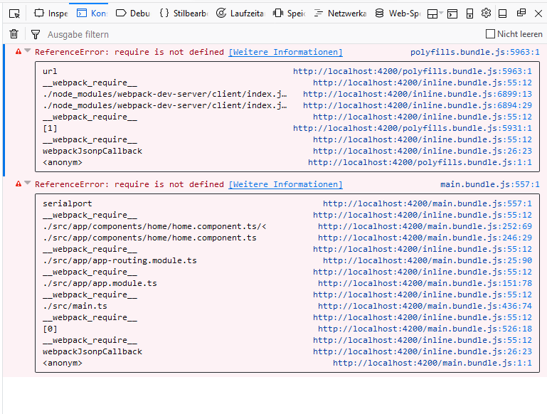 Serialport Issues · Issue 103 · Maximegris Angular Electron · Github