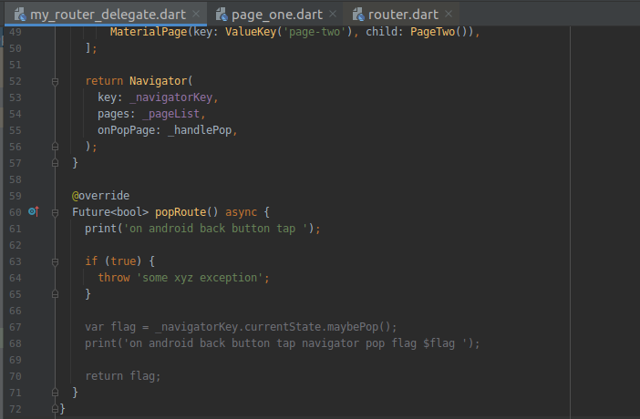 Navigation 2.0 Router not handling or printing errors when popRoute ...