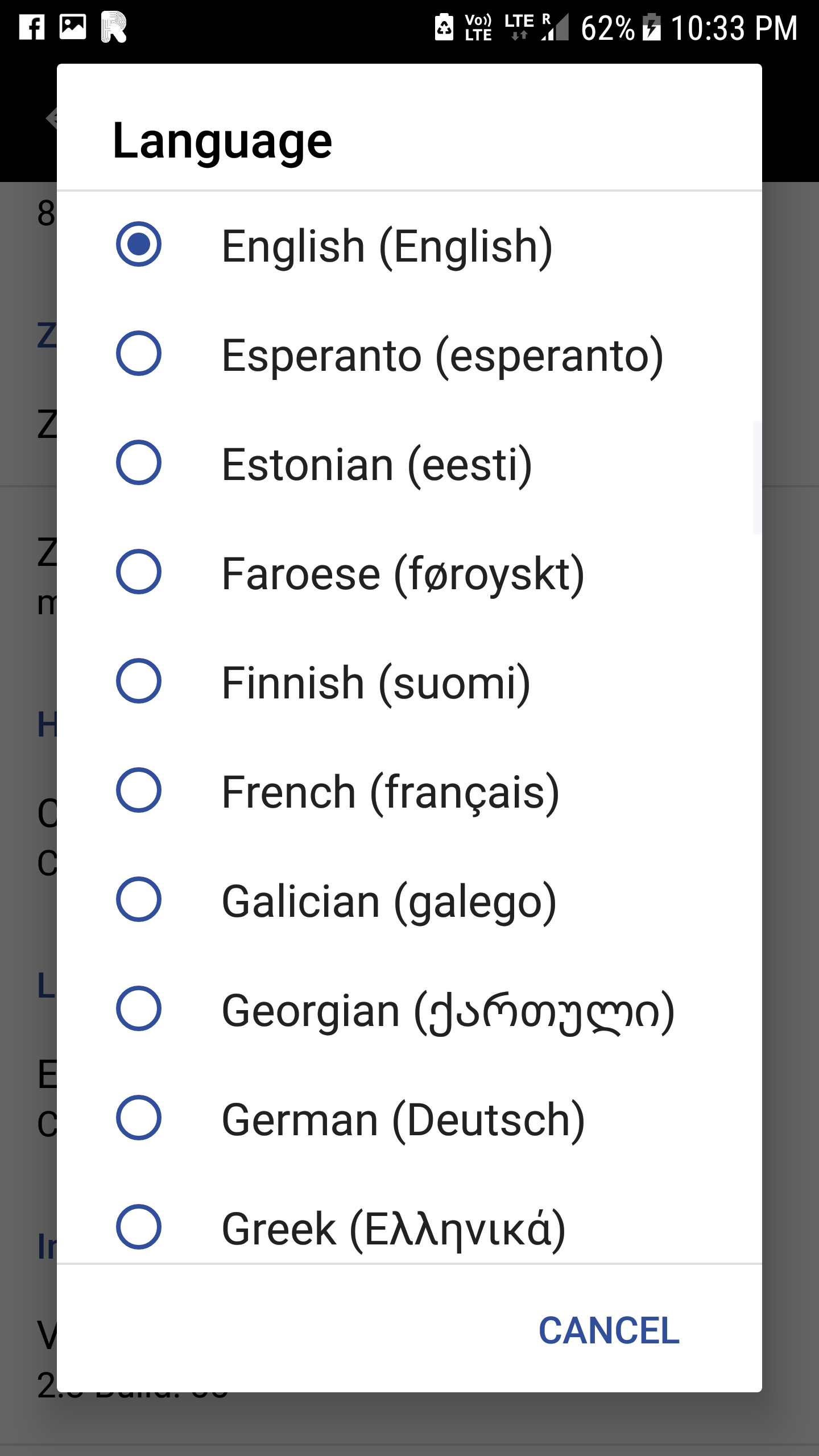 UI bug in "Languages" dialog box in "Settings" · Issue #631 · kiwix/kiwix-android · GitHub