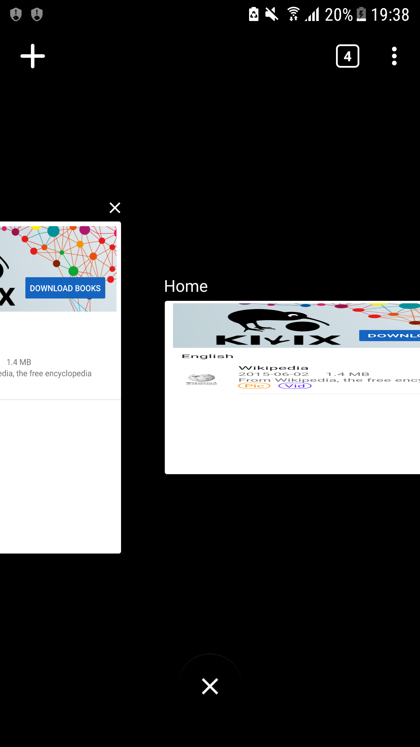 Changing screen orientations in tab overview · Issue #948 · kiwix/kiwix-android · GitHub