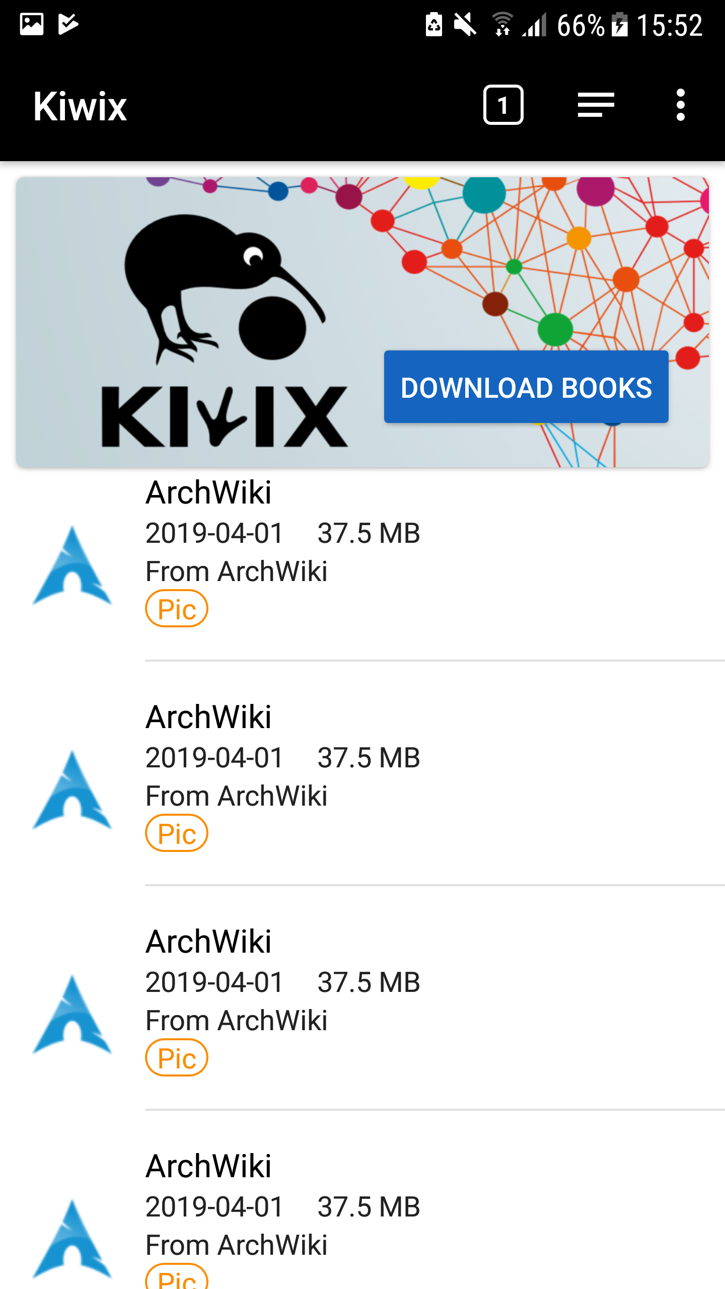 Multiple instances of the same Zim File visible on Home Screen · Issue #1342 · kiwix/kiwix ...