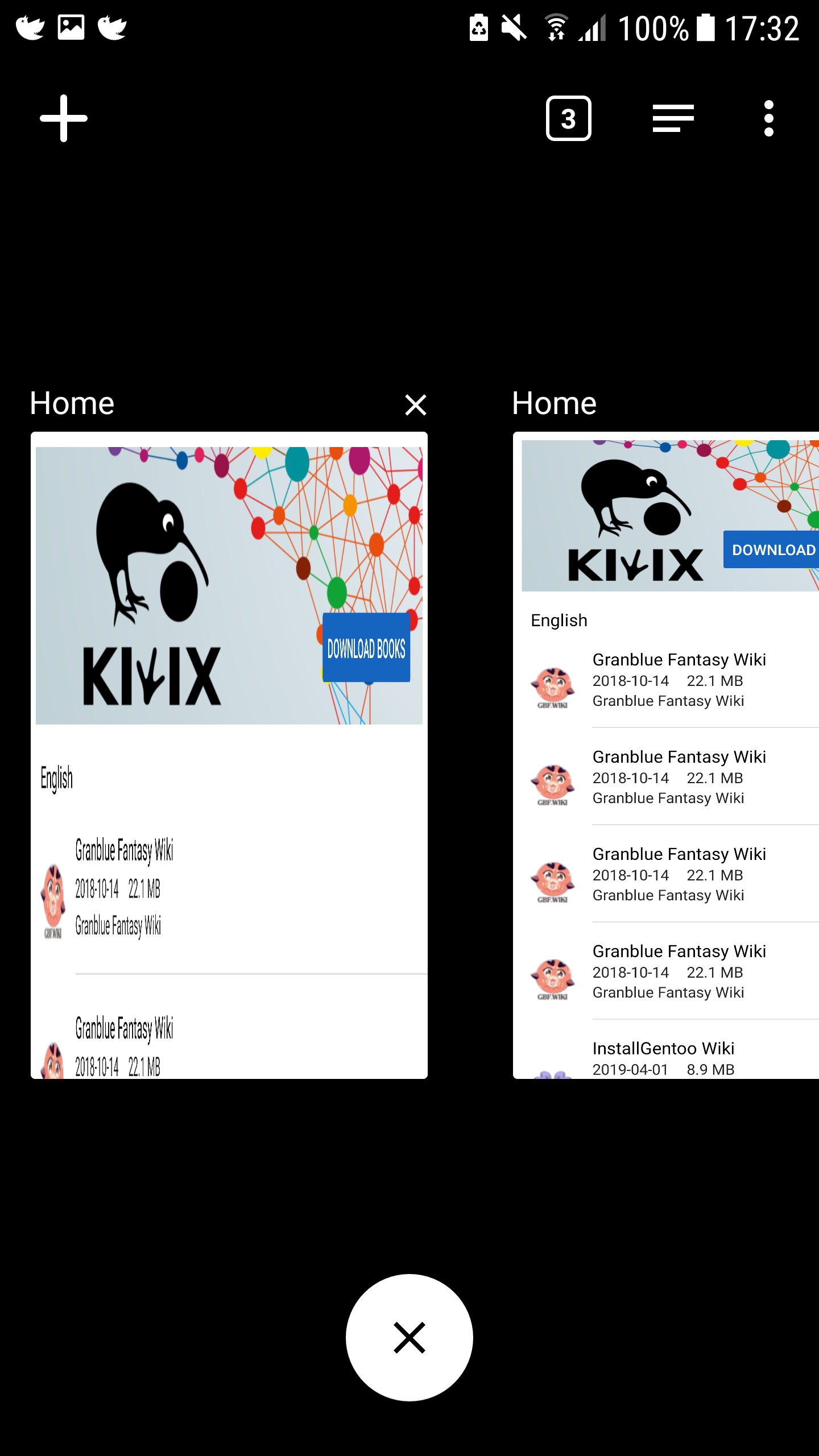 Changing screen orientations in tab overview · Issue #948 · kiwix/kiwix-android · GitHub