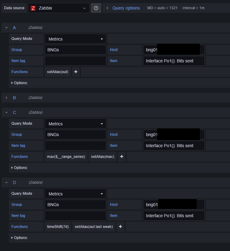 Setalias Is Not Working When Using The Same Metric Multiple Times · Issue 1340 · Grafana 8595